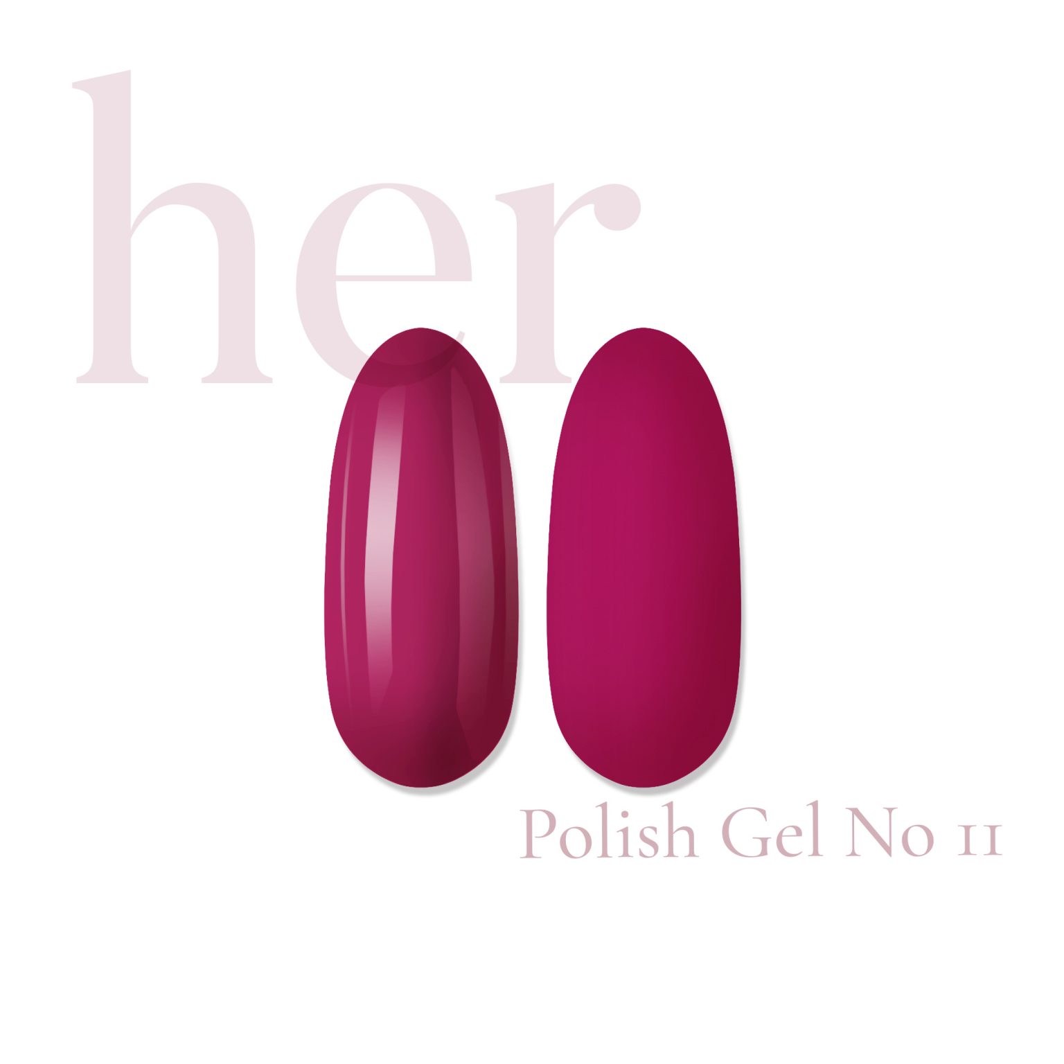 Gel Polish 011 - Her by Reményi - Nabou