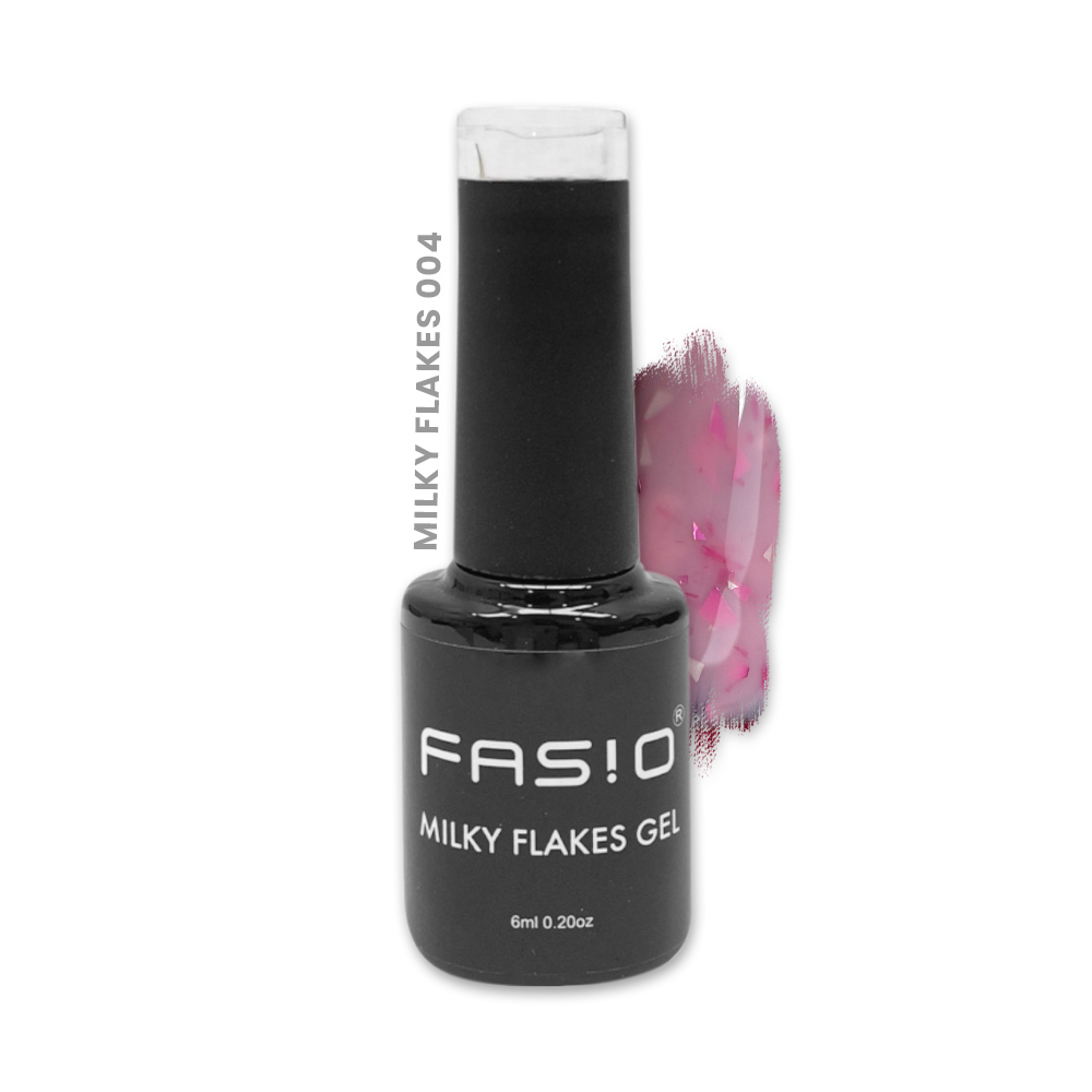 Gel Polish Milky Flakes - 004 - Fasio - Nabou
