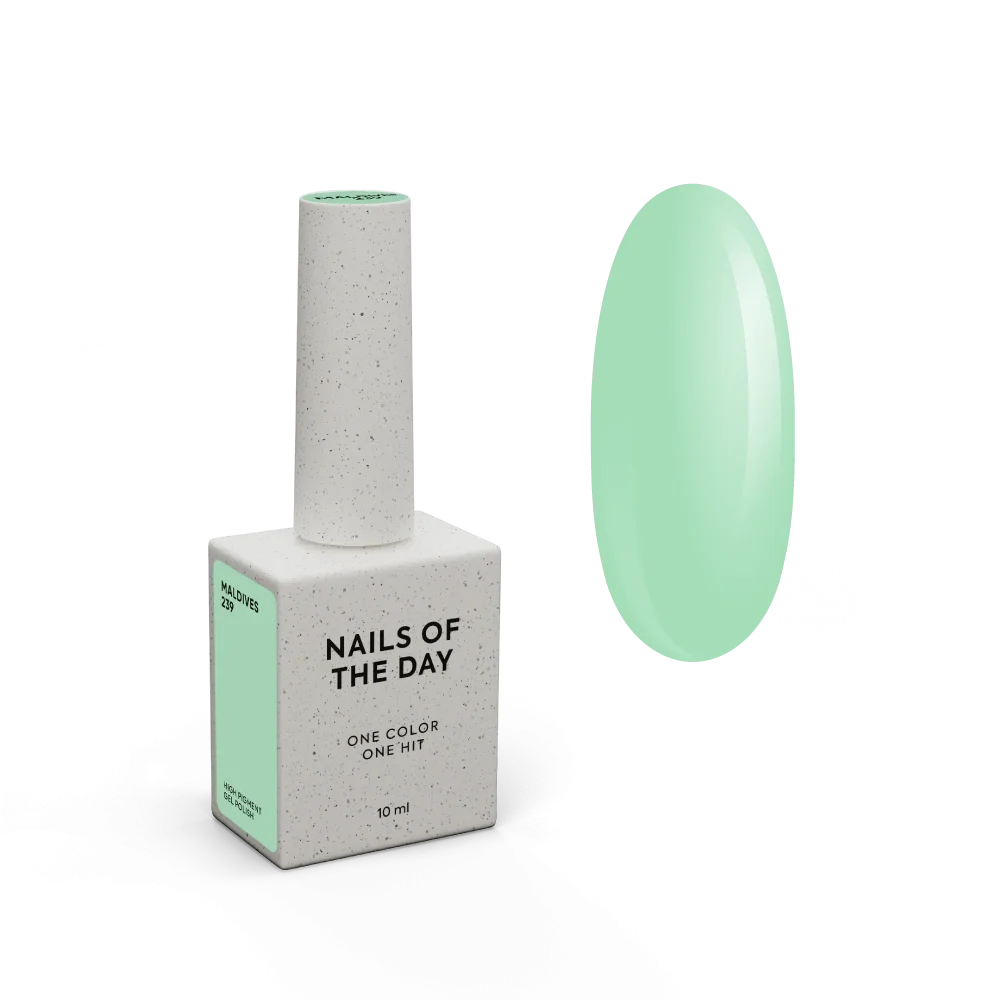 Gel Polish - Let's Special - Spring - Maldives - Nails of the day - Nabou