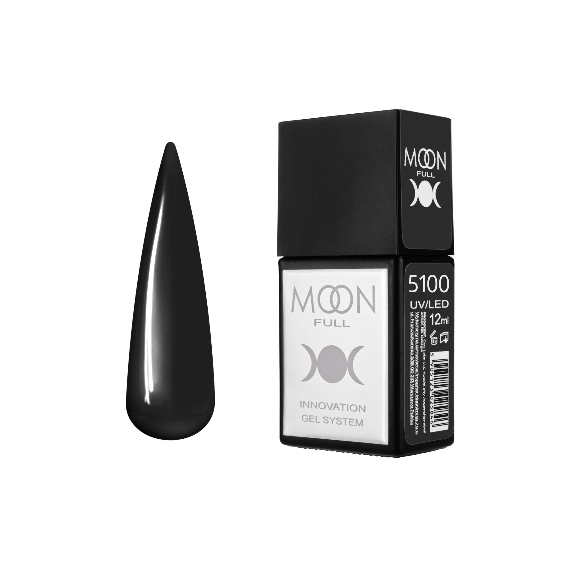 Gel Polish - Amazing - 5100 - Moon Full - Nabou