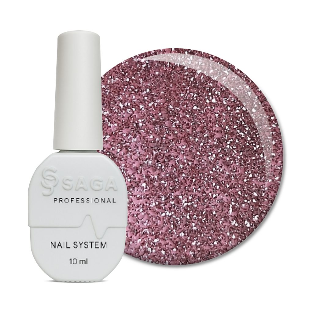 Gel Polish - Fiery gel - 04 - Saga Professional - Nabou